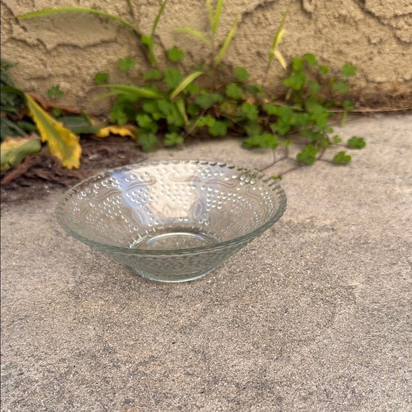 Vintage | Dining | Vintage Jupiter Clear Glass Bowl | Poshmark